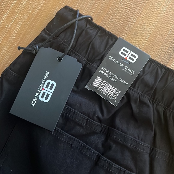 benjamin black | Pants | Benjamin Black Joggers Size M Black Nwt | Poshmark